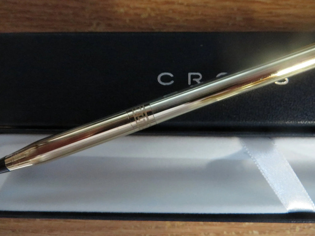 Cross Century Classic Ladies Line Rolled 10k Gold Filled Pen Made in