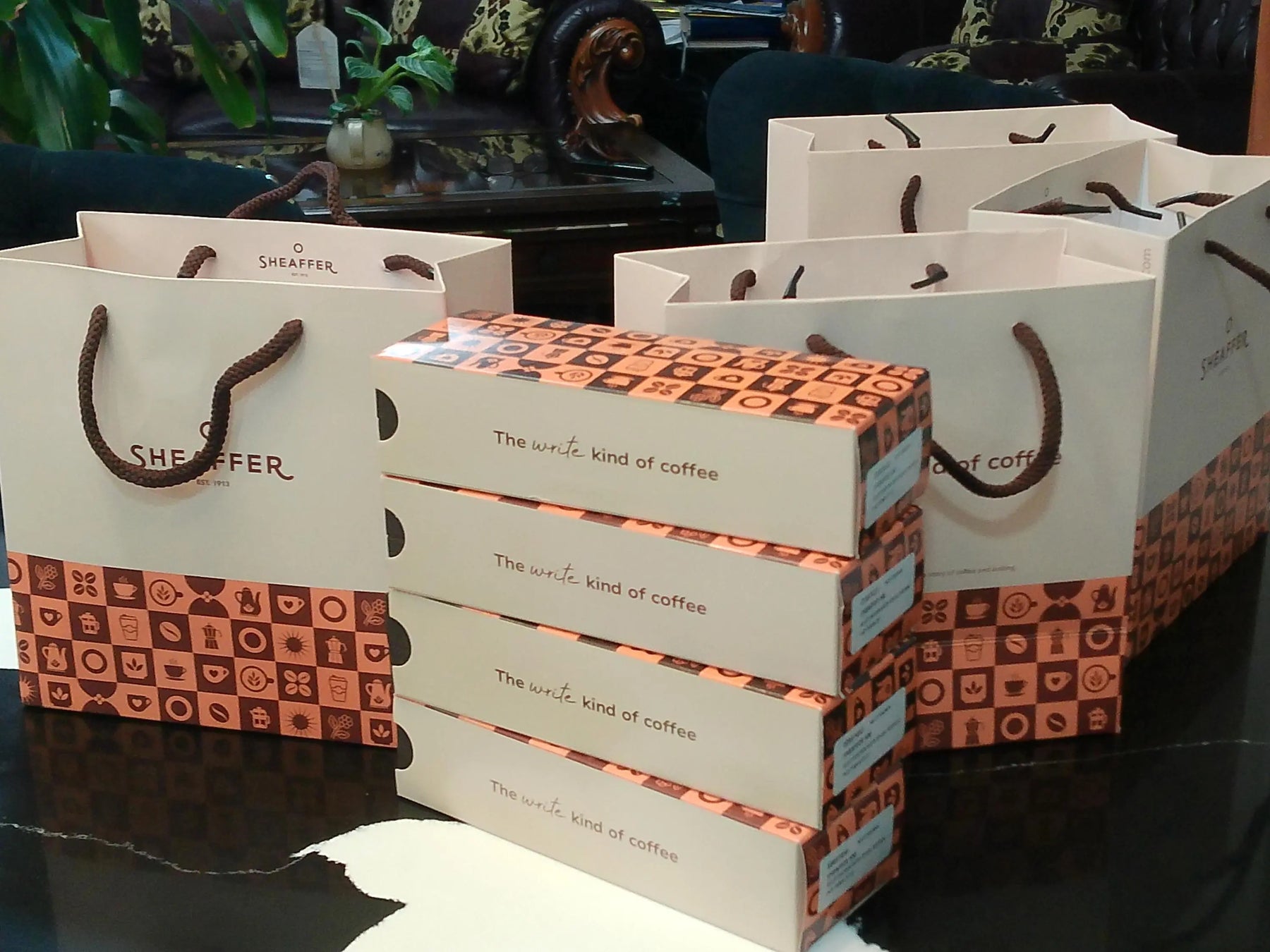 Sheaffer 100 Coffee Edition Matt Brown Fountain Pen with Regal Brown