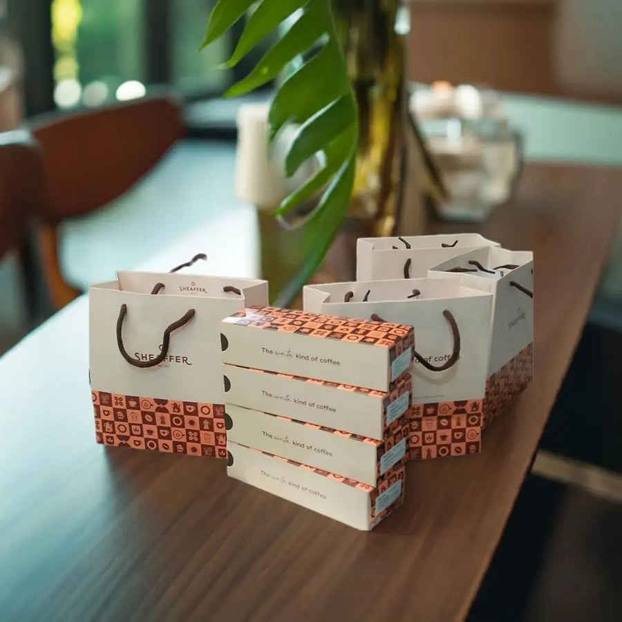 Sheaffer 100 Coffee Edition Matt Brown Fountain Pen with Regal Brown